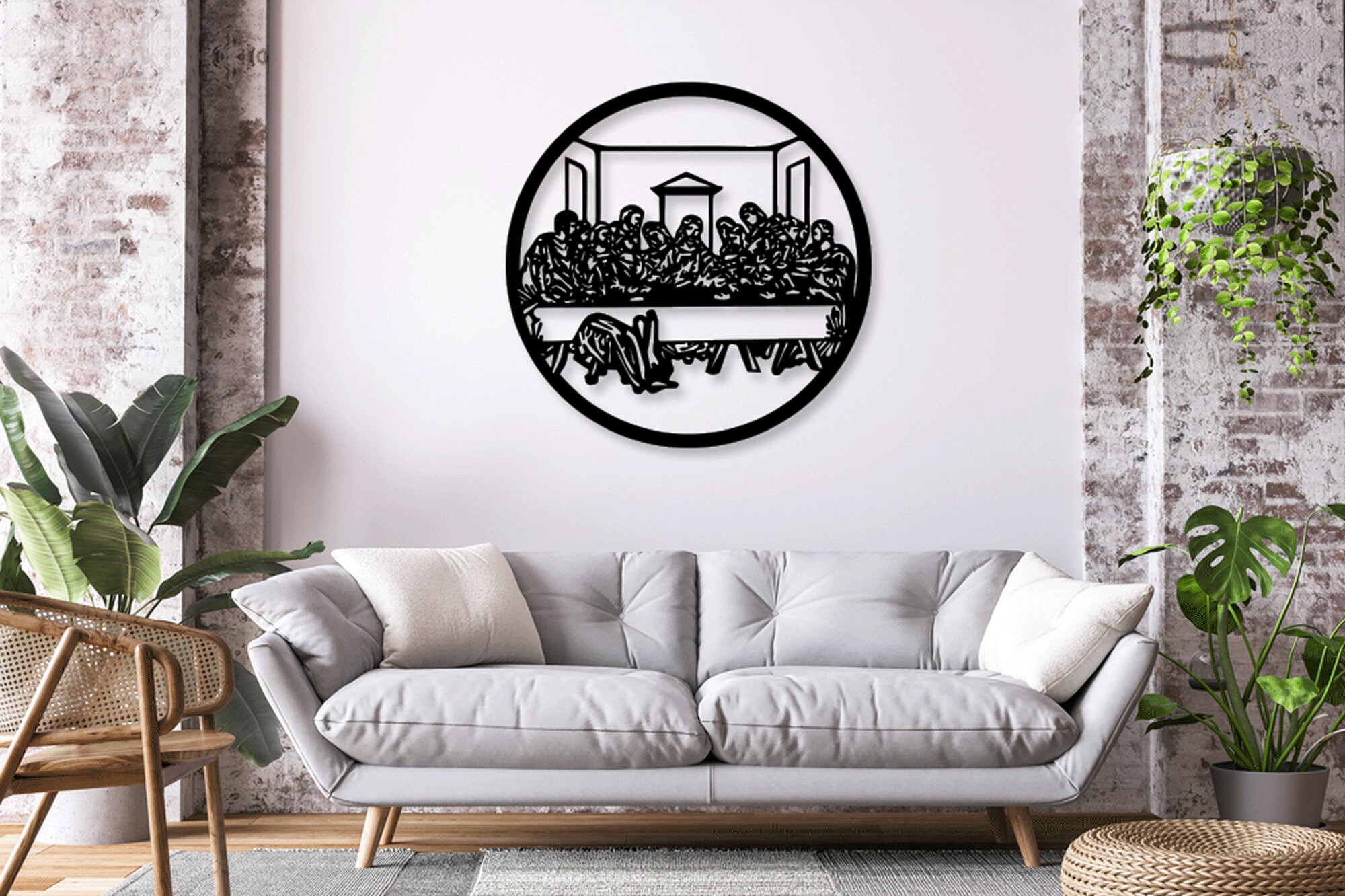 Last Supper Leonardo Da Vinci Vector Download Laser Cnc Cut - Etsy