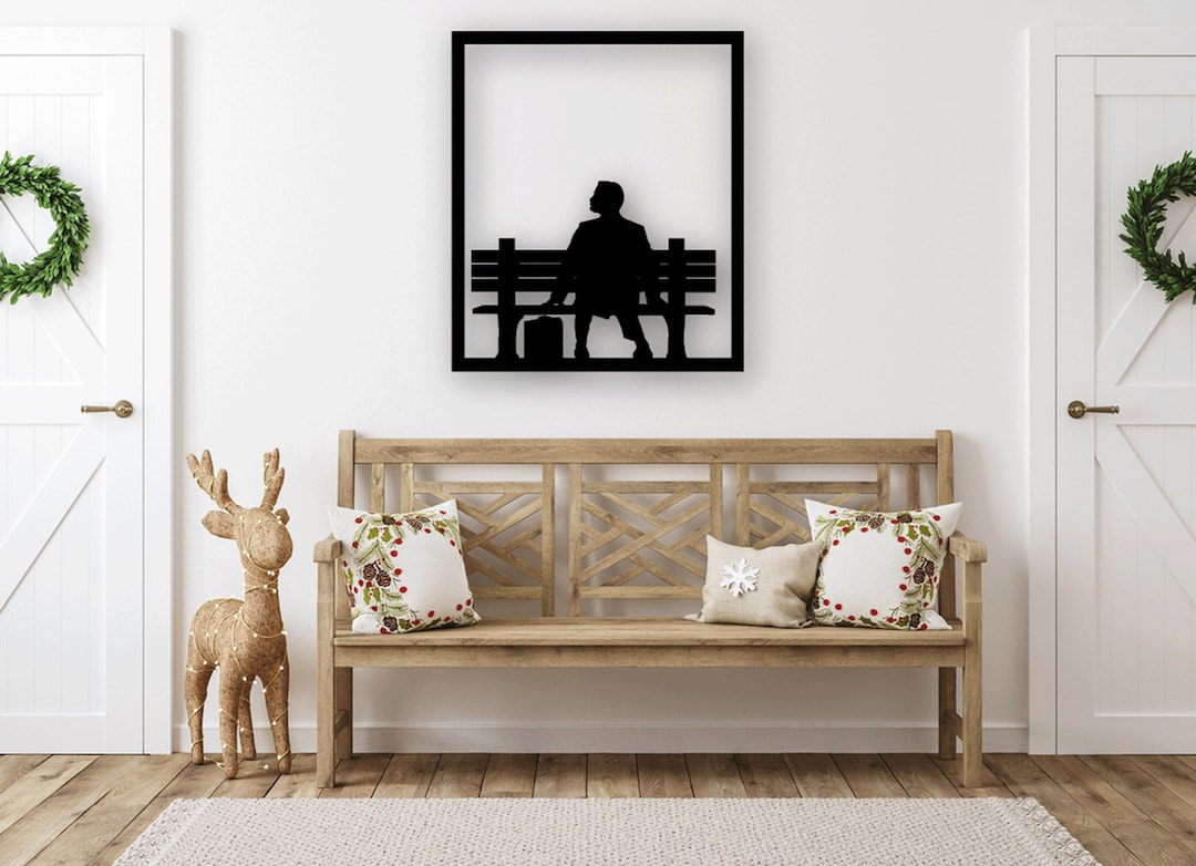 Forrest Gump Digital Vector Download Laser Cnc Cut Svg Dxf Pdf Cdr ...