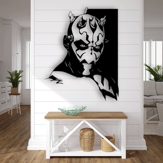 Star Wars Darth Maul Digital Vector Download Laser Cnc Cut | Etsy