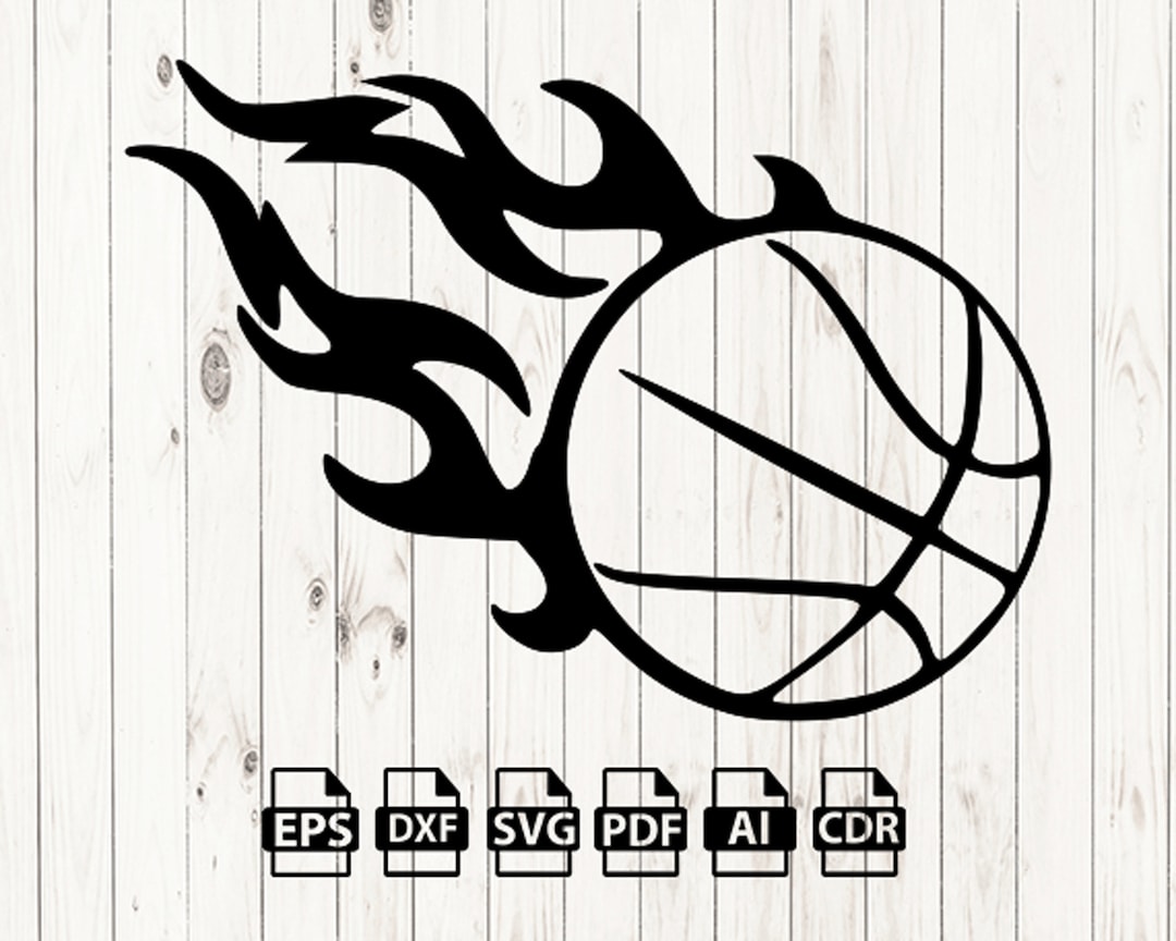 Basketball Ball Digital Vector Download Laser Cnc Cut Svg Dxf Pdf Eps ...