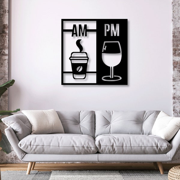 Am Pm Sign - Etsy