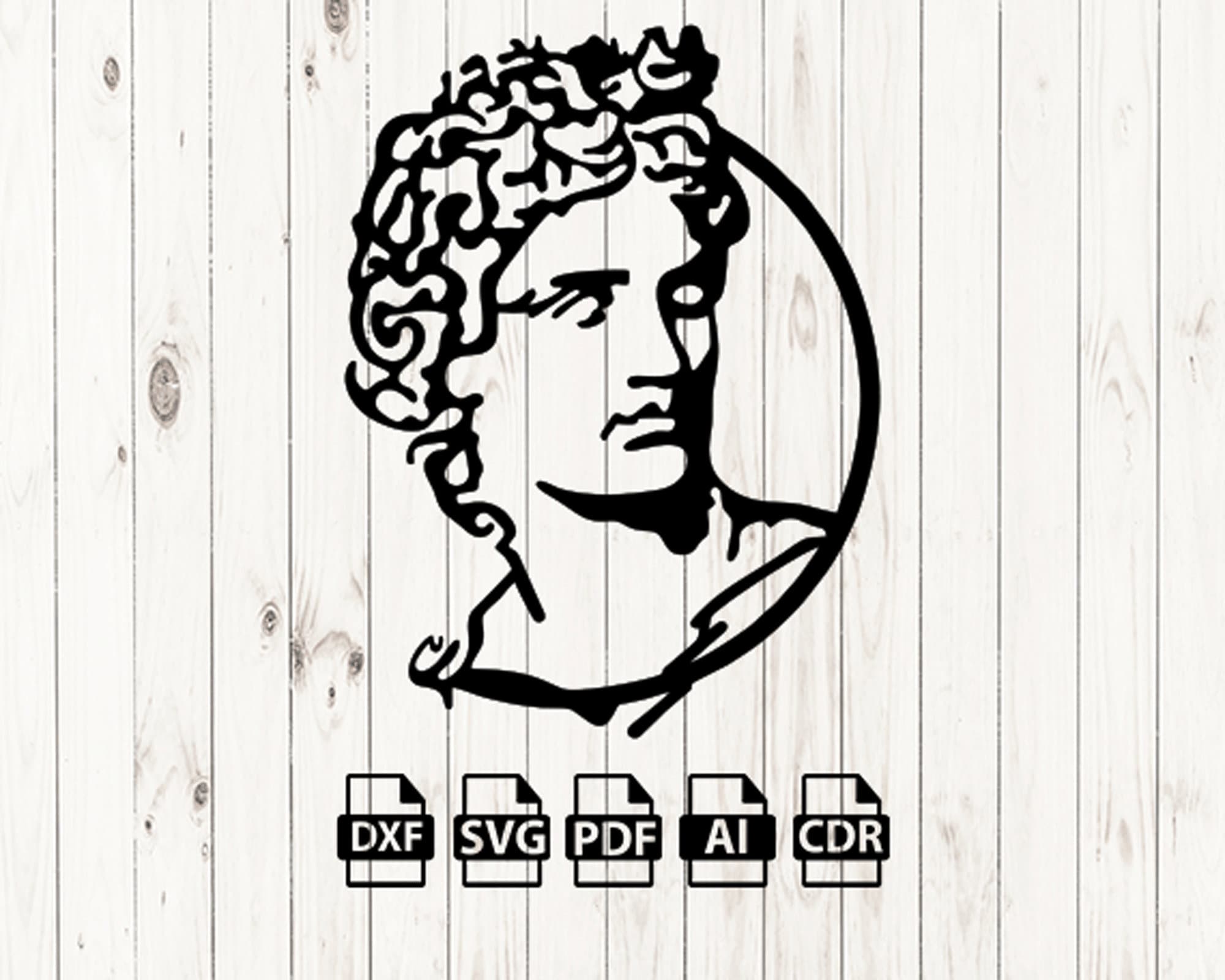 Apollon Digital Vector Download Laser Cnc Cut Svg Dxf Eps Pdf Cdr Files ...