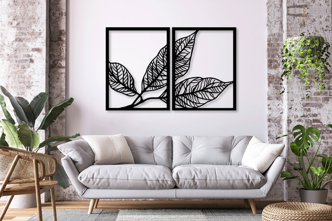 Leaf Plant Digital Vector Download Laser Cnc Cut Svg Dxf Pdf Eps Ai Cdr ...