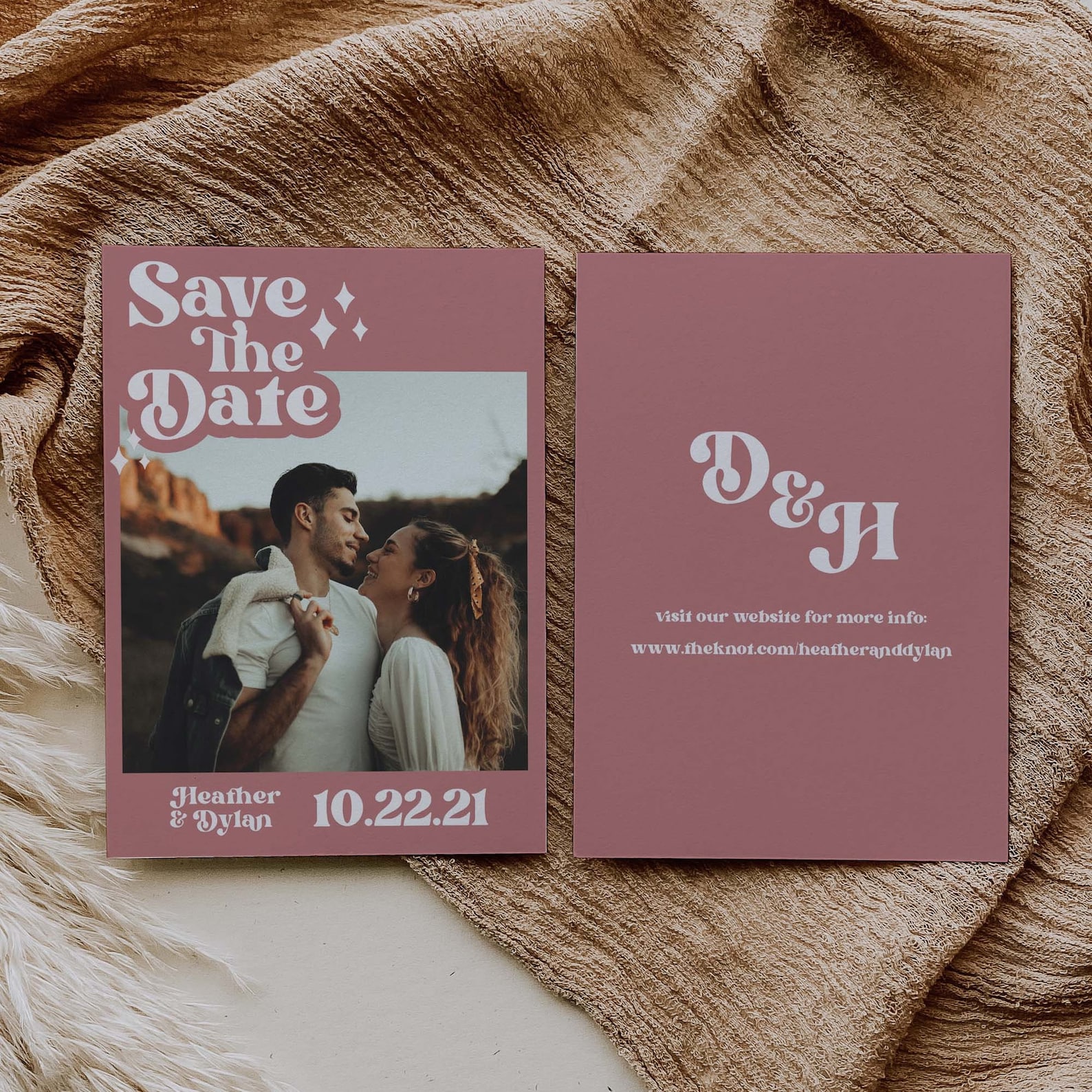 Save the Date / Groovy - Etsy