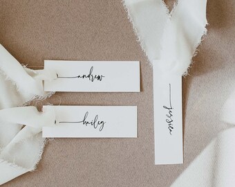 Wedding Reception Table Name Cards - Etsy
