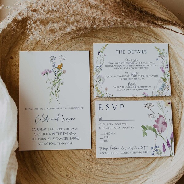 Wedding Invitation Suites - Etsy