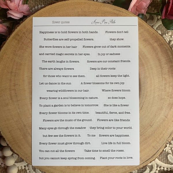 Quote Stickers - Etsy