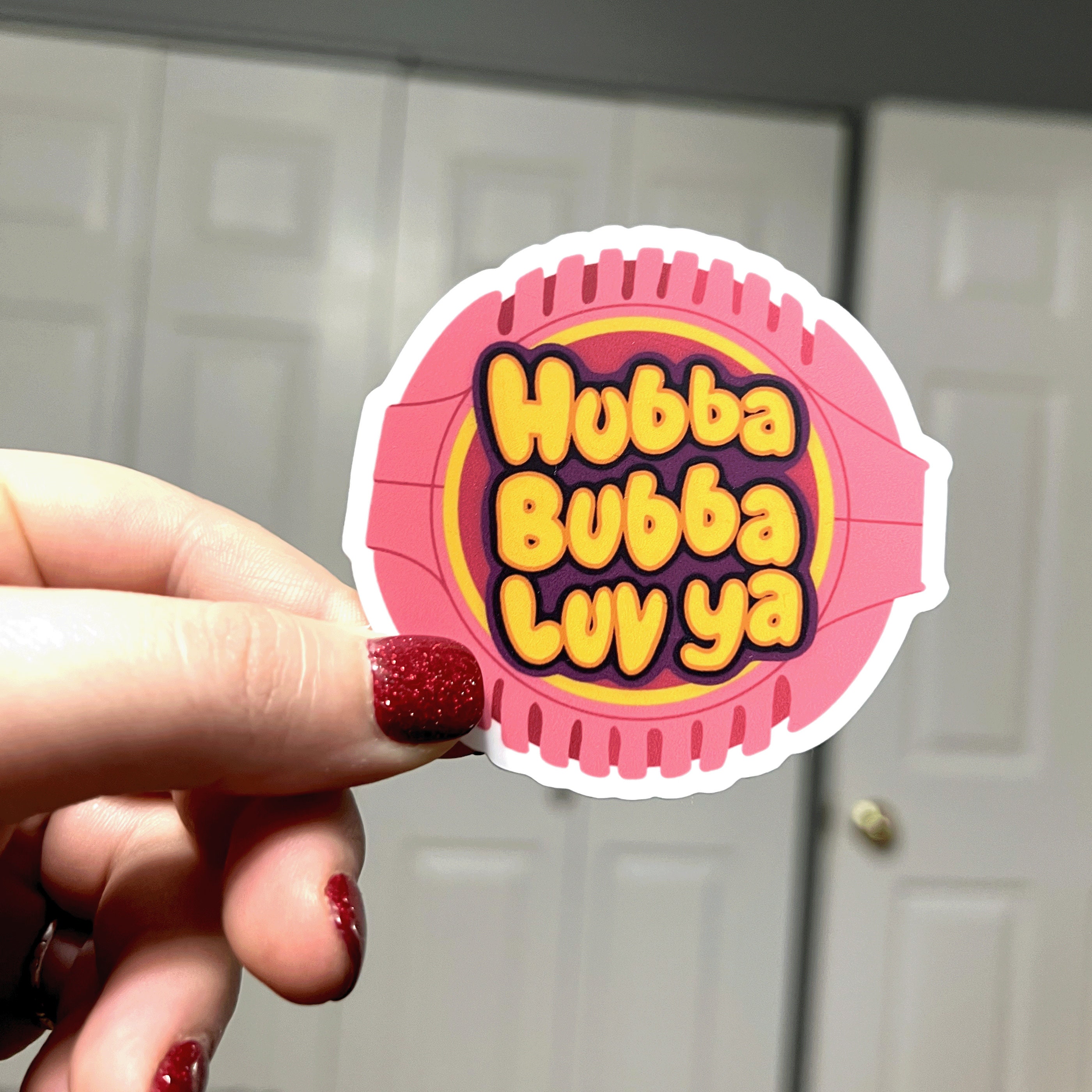 Hubba Bubba Luv Ya - Etsy