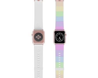 Rainbow Apple Watch Band - Etsy