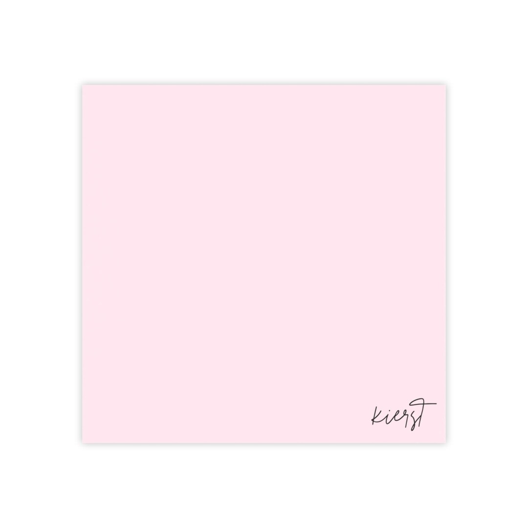 Signature Pink Pastel Blush Sticky Notes | Pink Post-it Notes | 50 ...