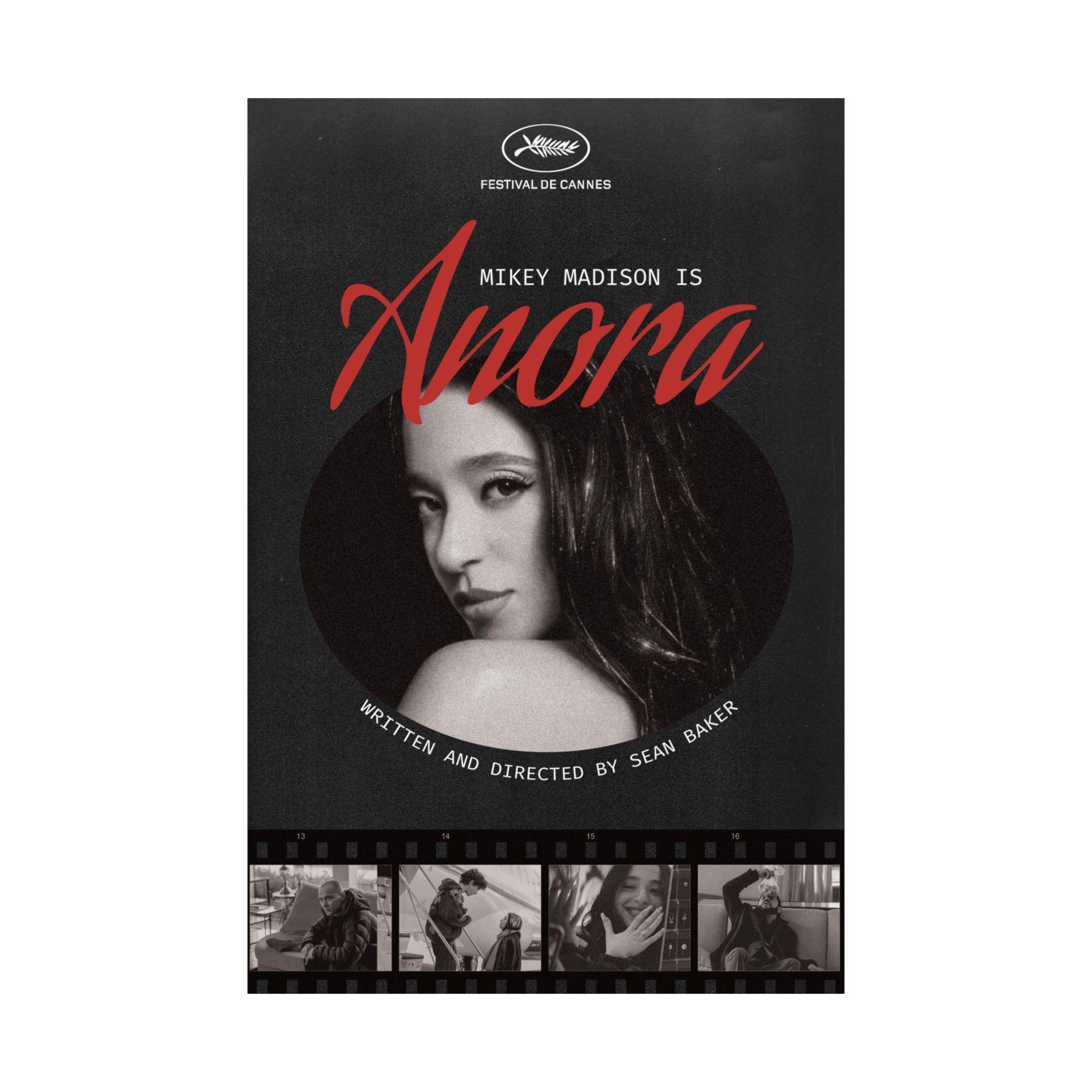 Anora Movie Poster | Dorm Room Poster | Graphic Design Poster - Etsy