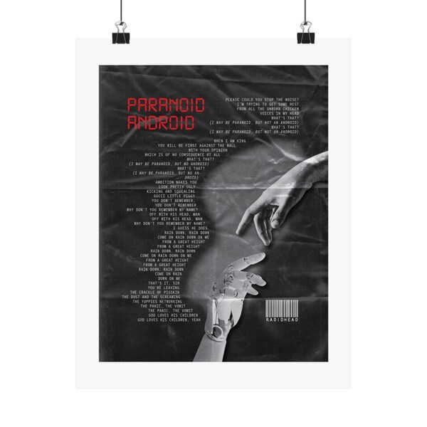 Radiohead Poster - Etsy UK