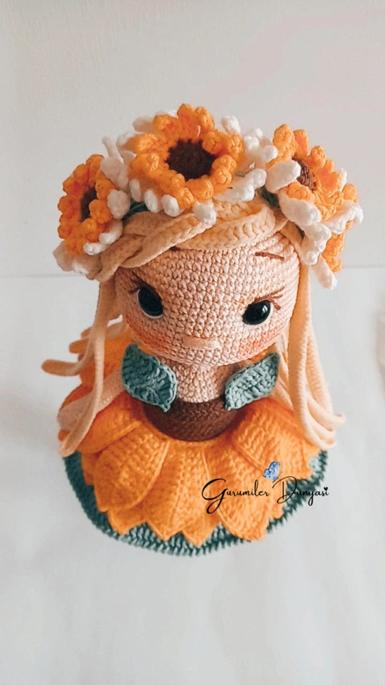 Crochet Flower Fairy Doll Pattern: Amigurumi Ayca Doll (PDF English) - Etsy