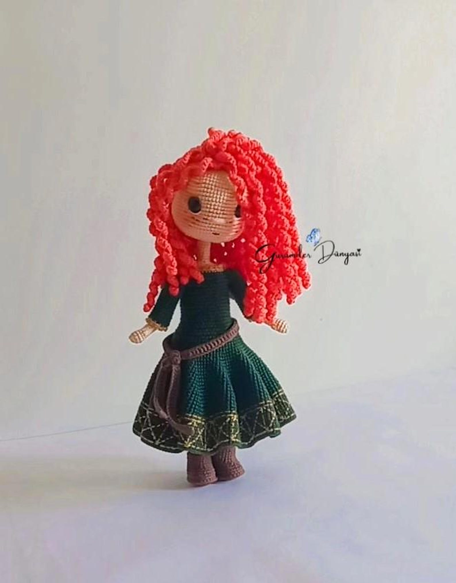 Crochet Princess Merida Doll Pattern: Amigurumi Doll (PDF-ENG) - Etsy