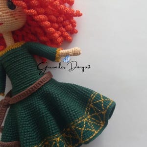 Crochet Princess Merida Doll Pattern: Amigurumi Doll (PDF-ENG) - Etsy
