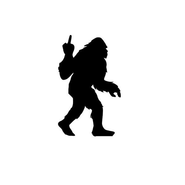 Bigfoot Car Window Decals - Etsy