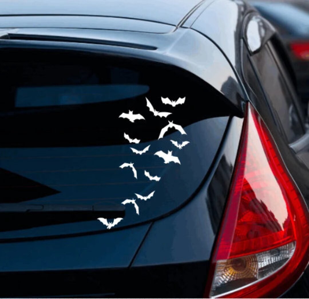 Bats Vinyl Sticker - Etsy