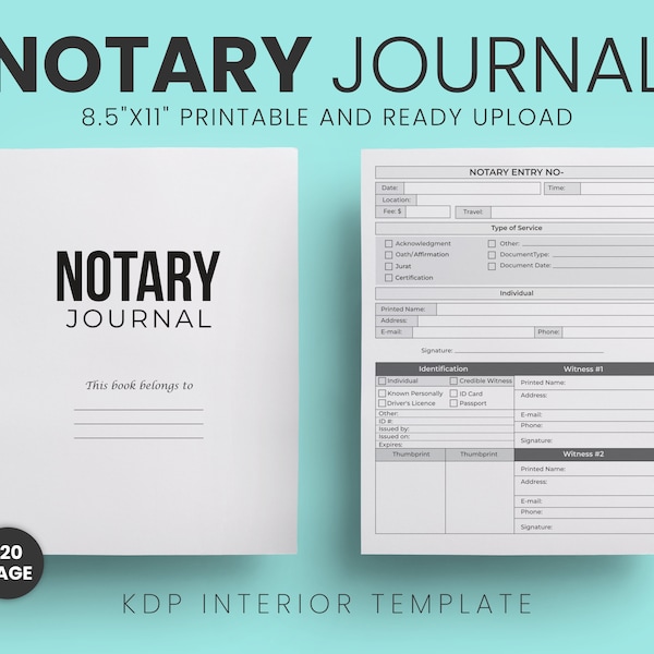Notary - Etsy