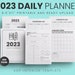2023 Daily Planner KDP Journal 390 Pages 8.5x11 Ready to - Etsy