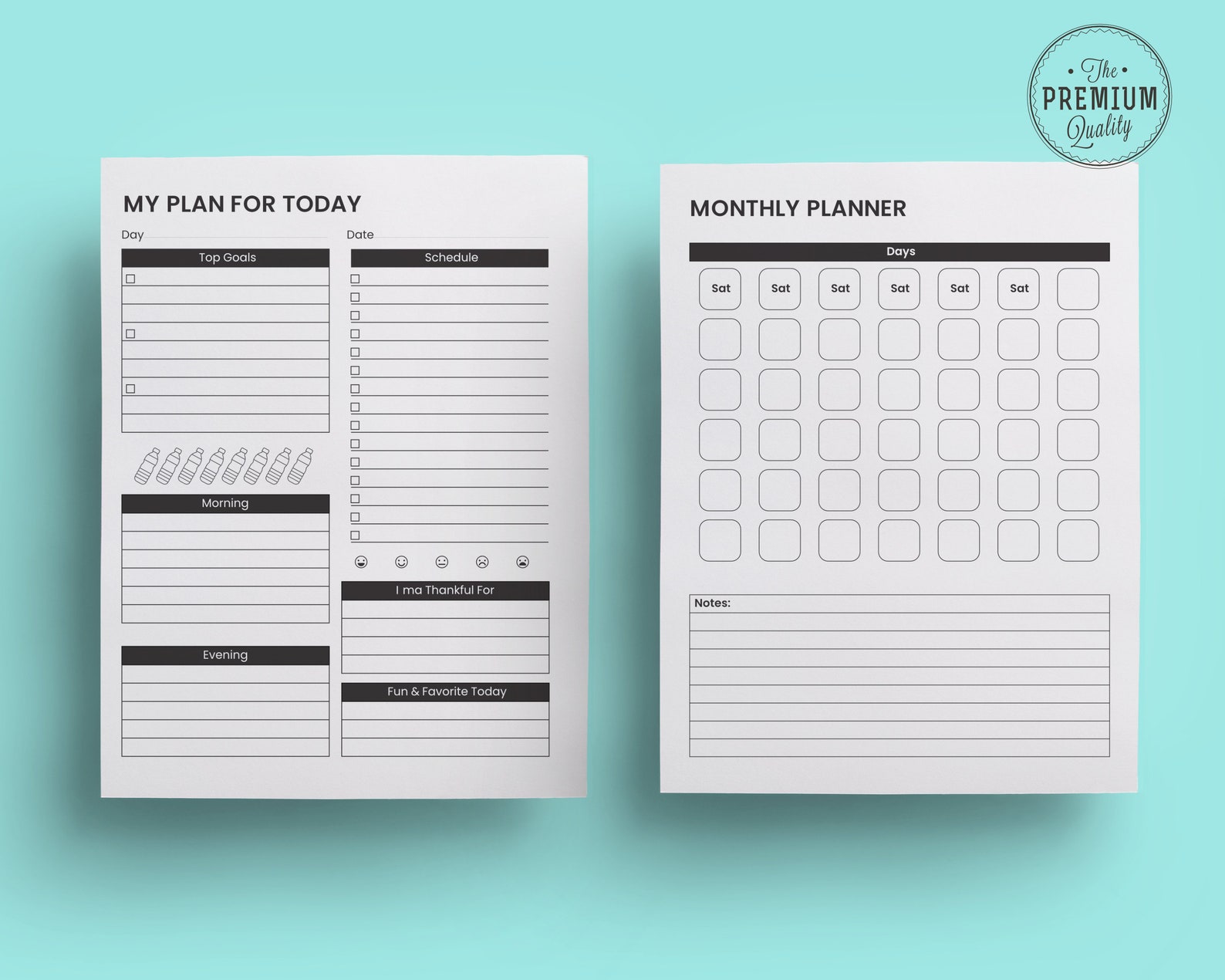 ADHD Planner,adult ADHD Journal, Organizer, Daily Planner, Adhd Life ...