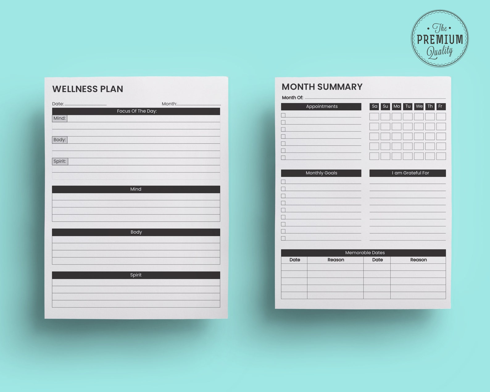 ADHD Planner,adult ADHD Journal, Organizer, Daily Planner, Adhd Life ...