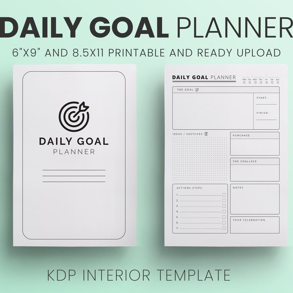 Daily Goals - Etsy