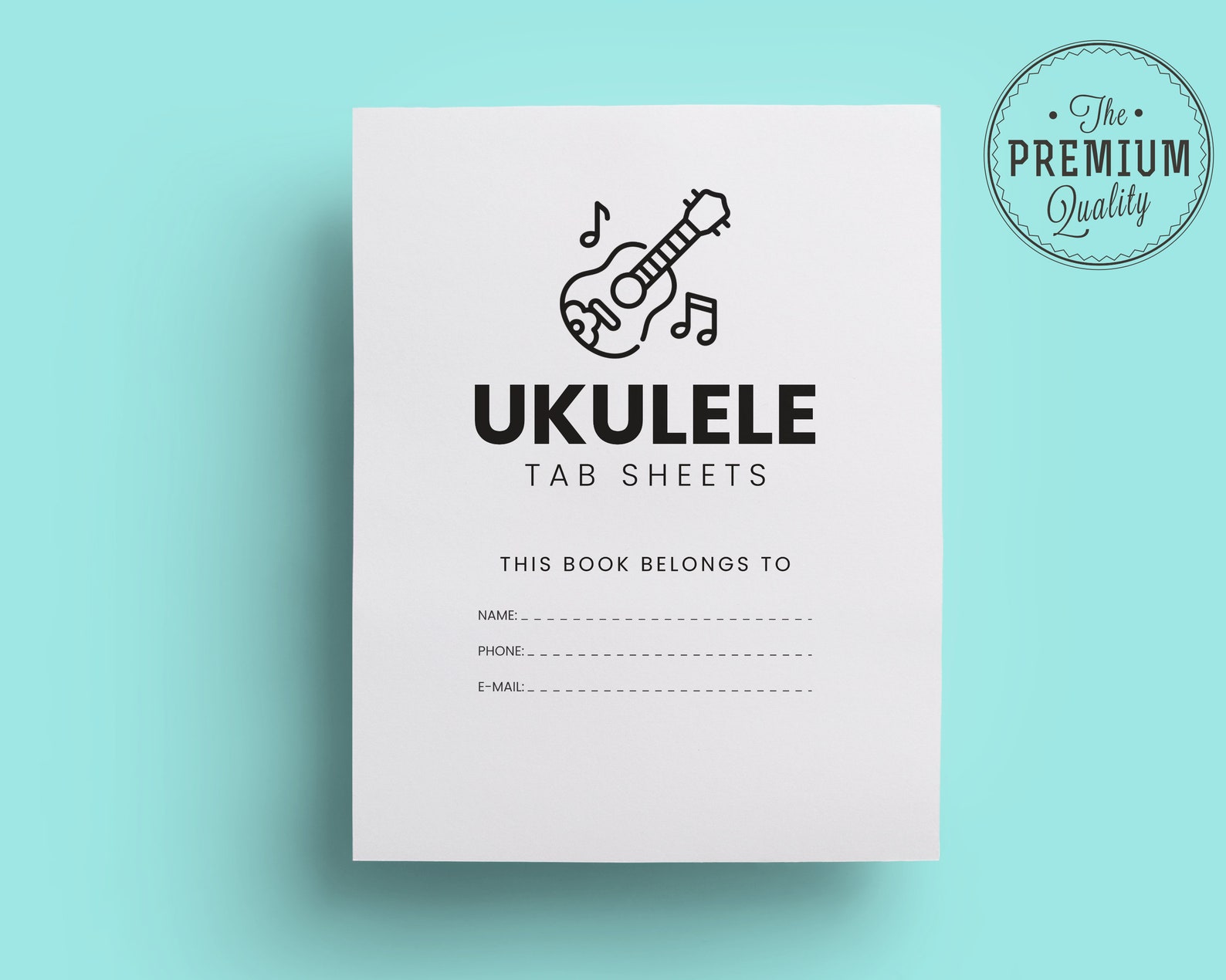 Approved KDP Printable Ukulele Blank Chord Chart. Ukulele Chord ...