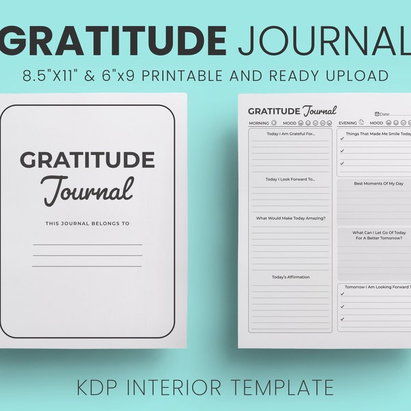 Gratitude Planner - Etsy