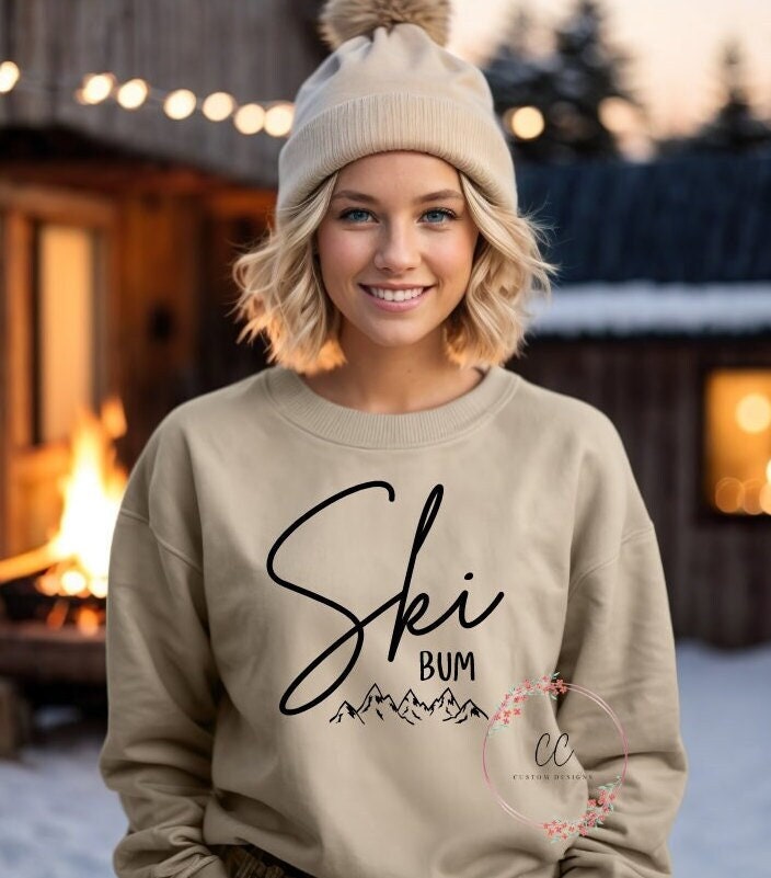 Ski Bum Svg, Ski Svg, Skiing Svg, Ski Shirt, Winter Sports Svg, Winter ...