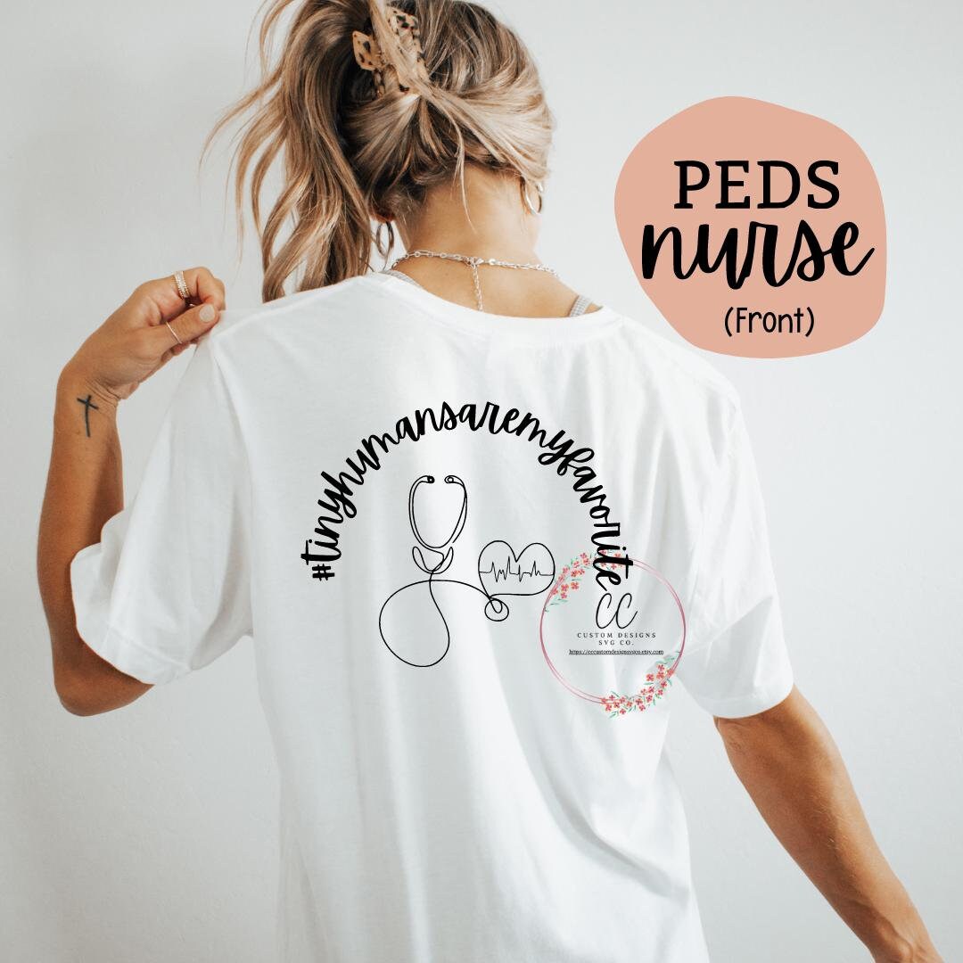 Peds Nurse SVG, PNG, Pediatric Nurse Svg, Nurse Svg, Peds Nurse Shirt ...