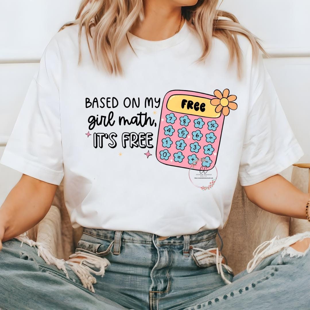 Girl Math Png, Girly Girl Png, Trendy Png, Retro Girly Png, Girl Math ...