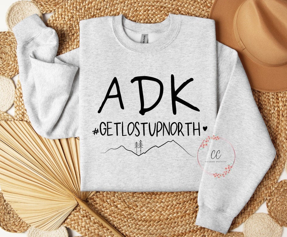 ADK Svg, Adirondack Svg, Adirondack Mountains Png, Upstate NY Svg ...