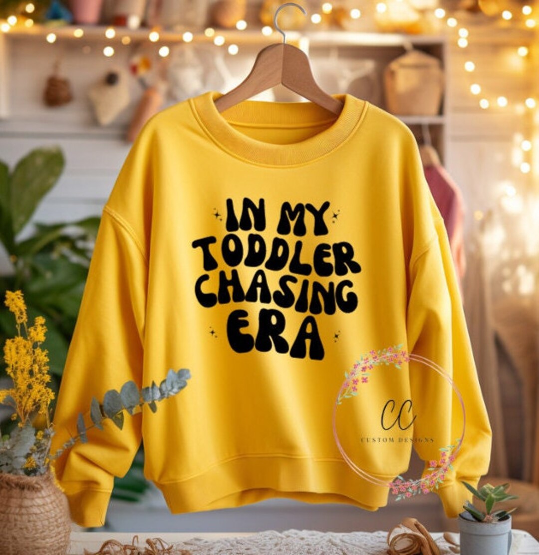 In My Toddler Chasing Era Svg, Mama Svg, Tired Mom Svg, Toddler Mama ...