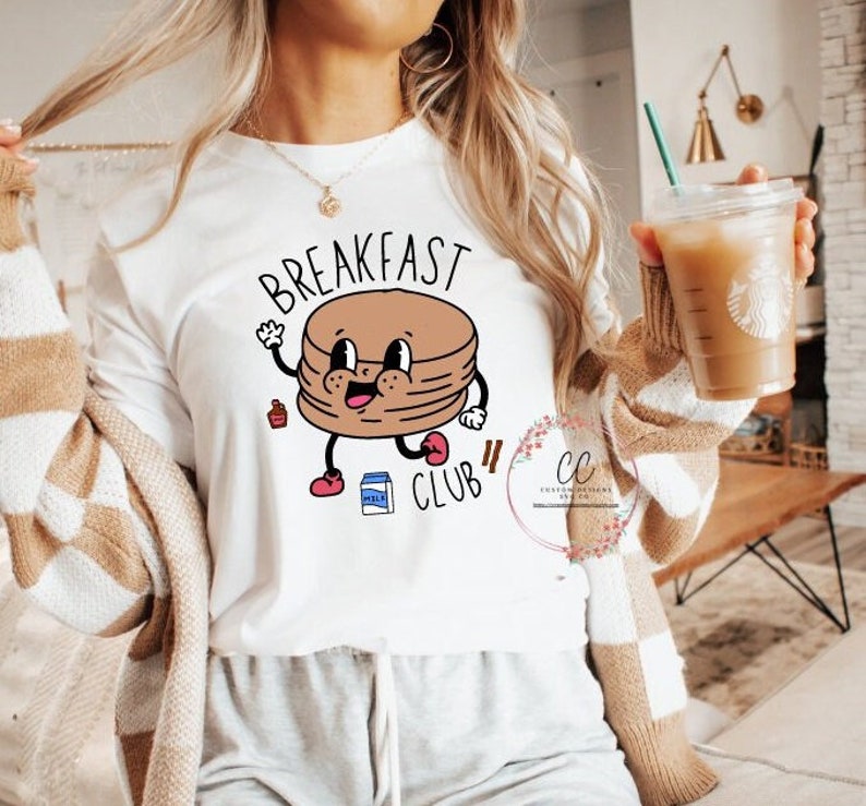 Breakfast Club Svg, Mimosa Svg, Brunch Svg, Breakfast Club Shirt, Iced ...