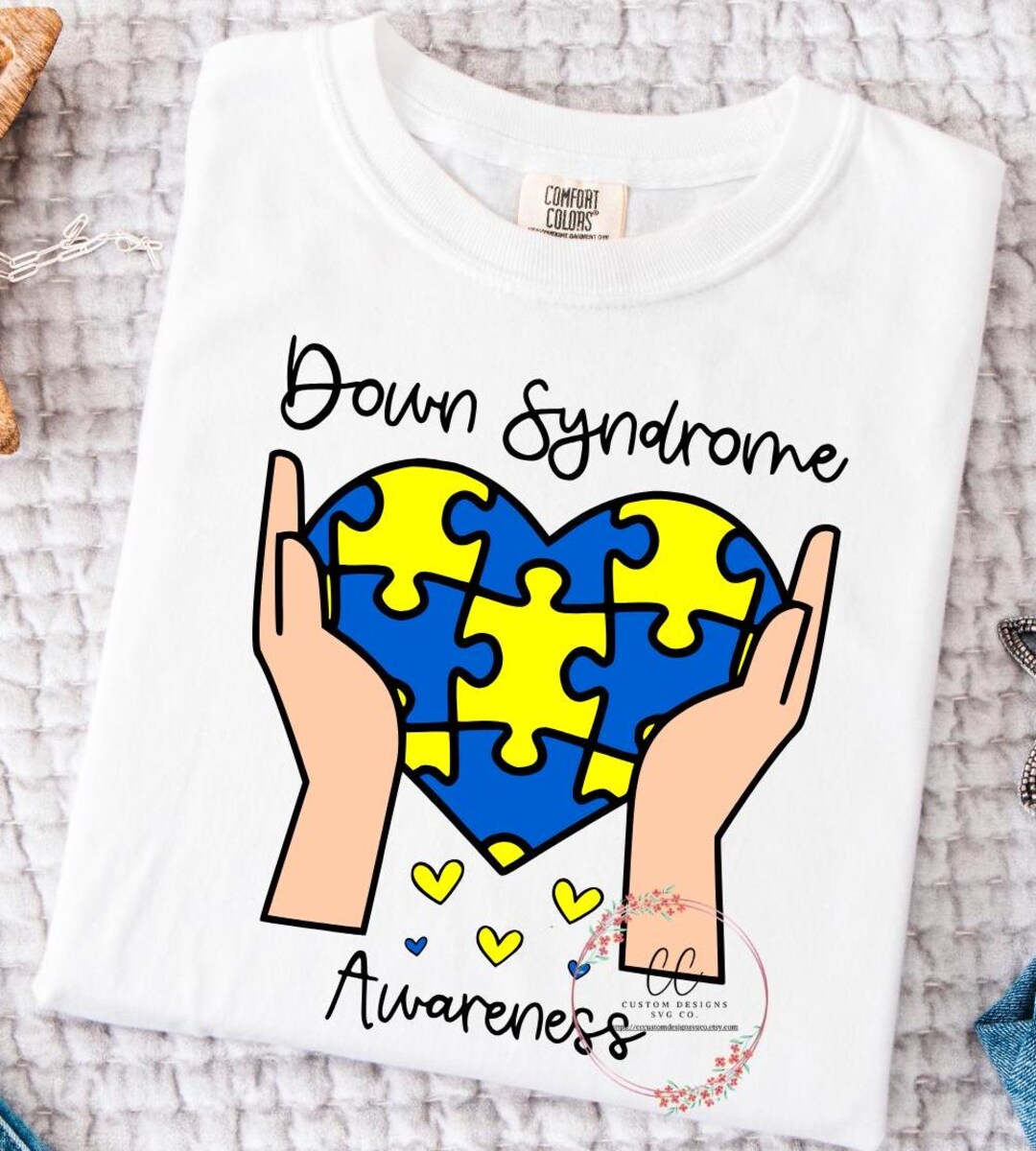 Down Syndrome Awareness SVG | Trisomy 21 Cut File | World Down Syndrome ...