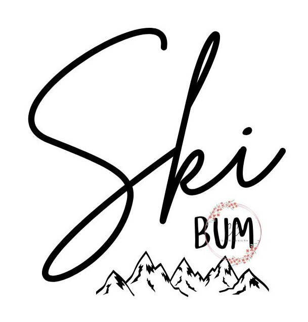 Ski Bum Svg, Ski Svg, Skiing Svg, Ski Shirt, Winter Sports Svg, Winter ...