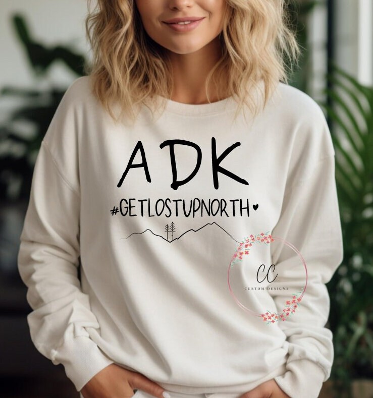 ADK Svg, Adirondack Svg, Adirondack Mountains Png, Upstate NY Svg ...