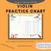 Violin Music Practice Chart for Kids Violin Practice Chart for Kids ...