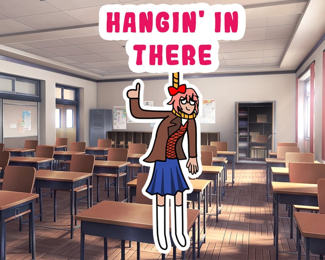 Doki Doki Literature Club Stickers Waterproof Glossy - Etsy