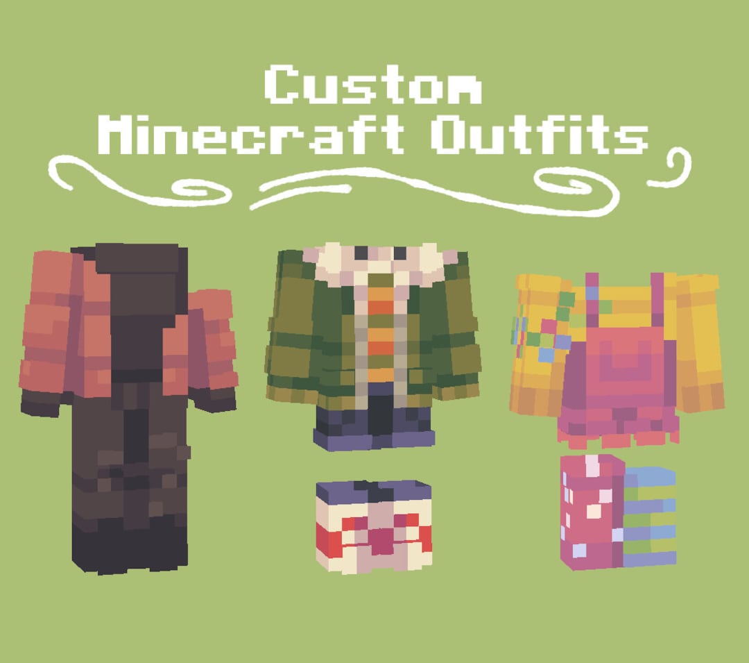 Custom Minecraft Outfits - Etsy