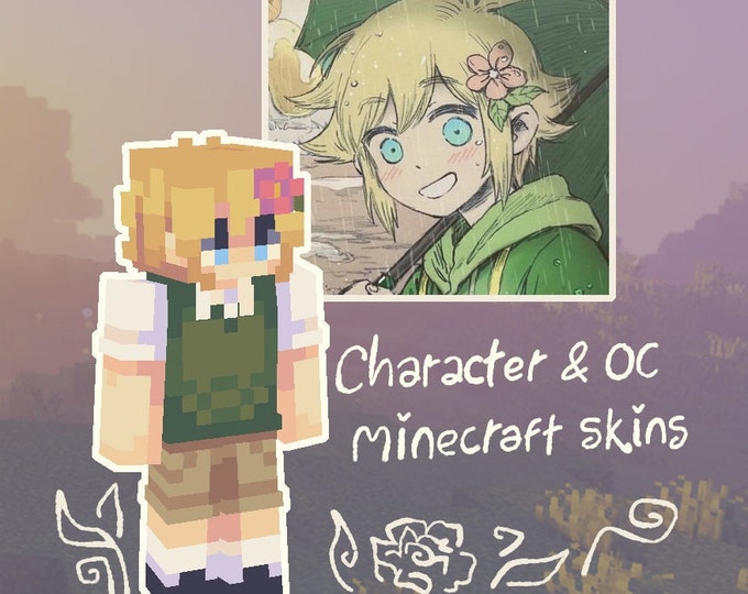 Custom Minecraft Skins (info in Description!) - Etsy