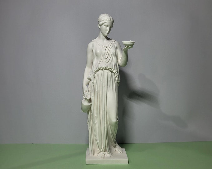 Hebe Goddess Statue Ancient Greek Roman Mythology Exact Museum Replica ...