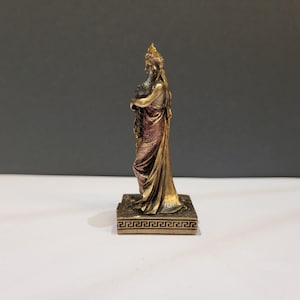 Hera Mini Statue the Queen of the Gods Ancient Greek Roman Mythology ...