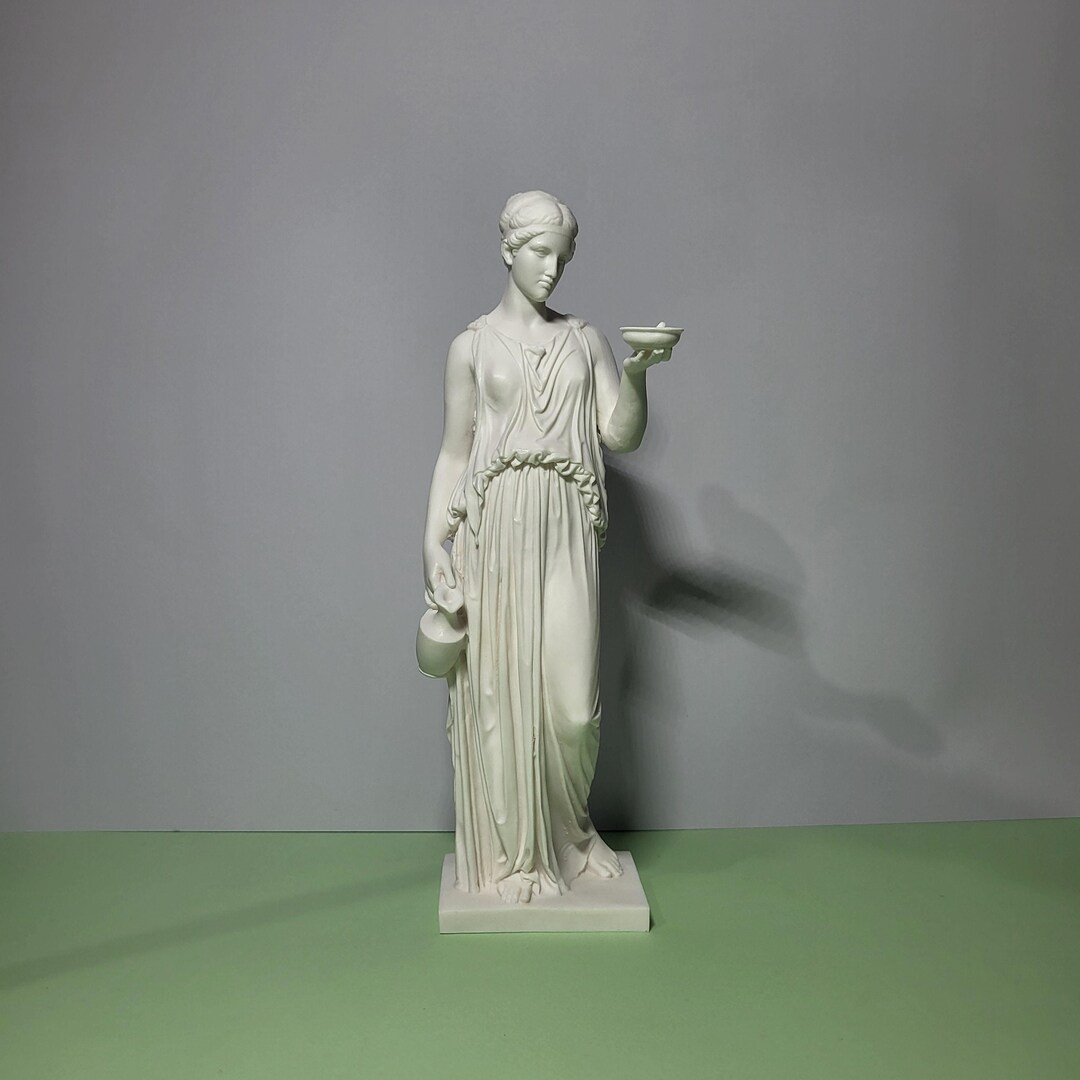 Hebe Goddess Statue Ancient Greek Roman Mythology Exact Museum Replica ...