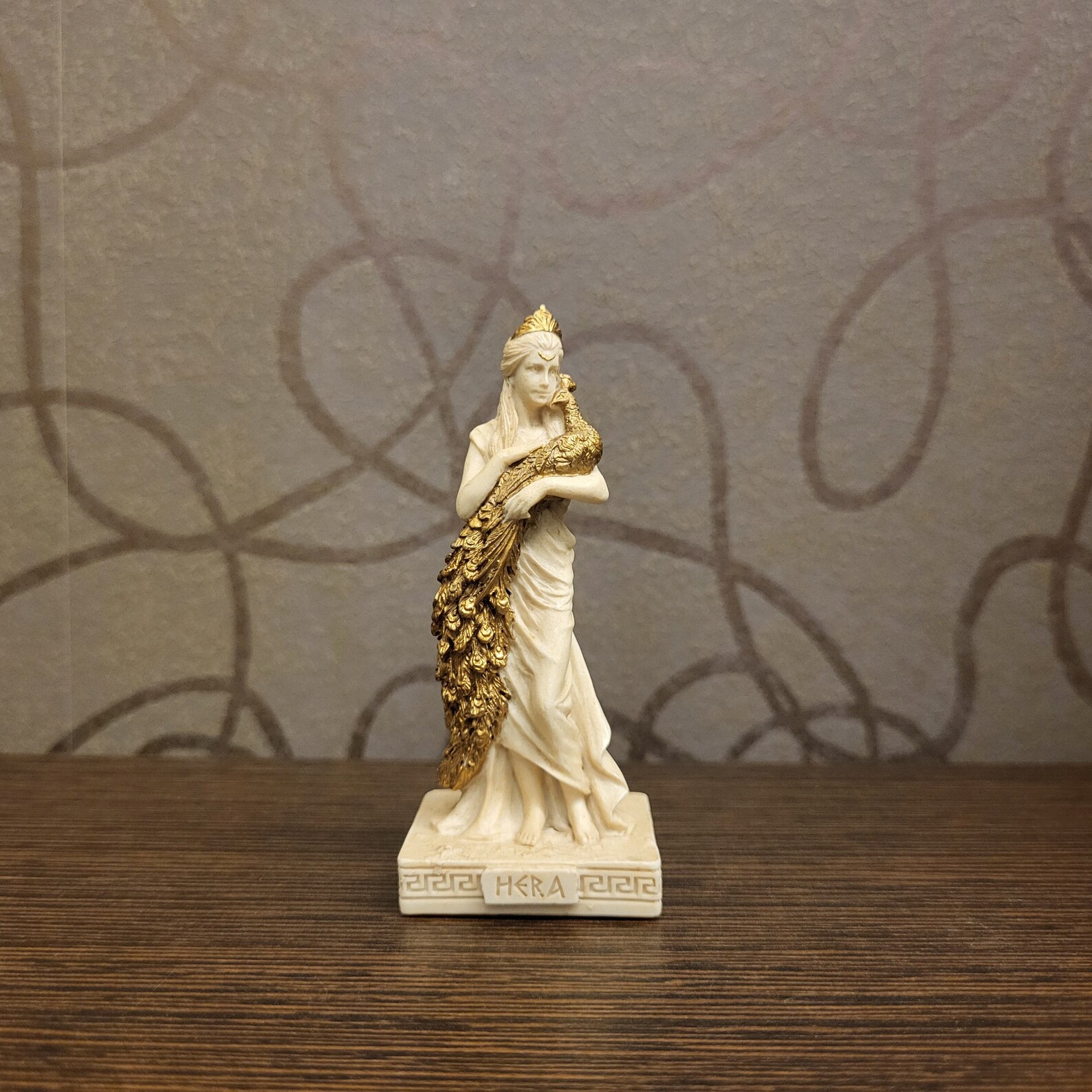 Hera Mini Statue the Queen of the Gods Ancient Greek Roman Mythology ...