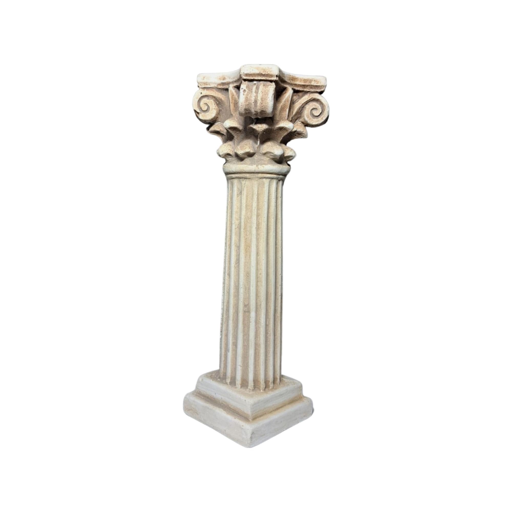 Ancient Greek Corinthian Column Statue Handmade Plaster Sculpture - Etsy