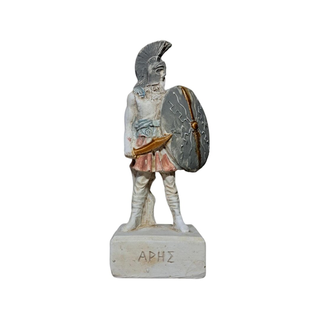 Ares Statue Greco-roman God Mythology Sculpture - Etsy
