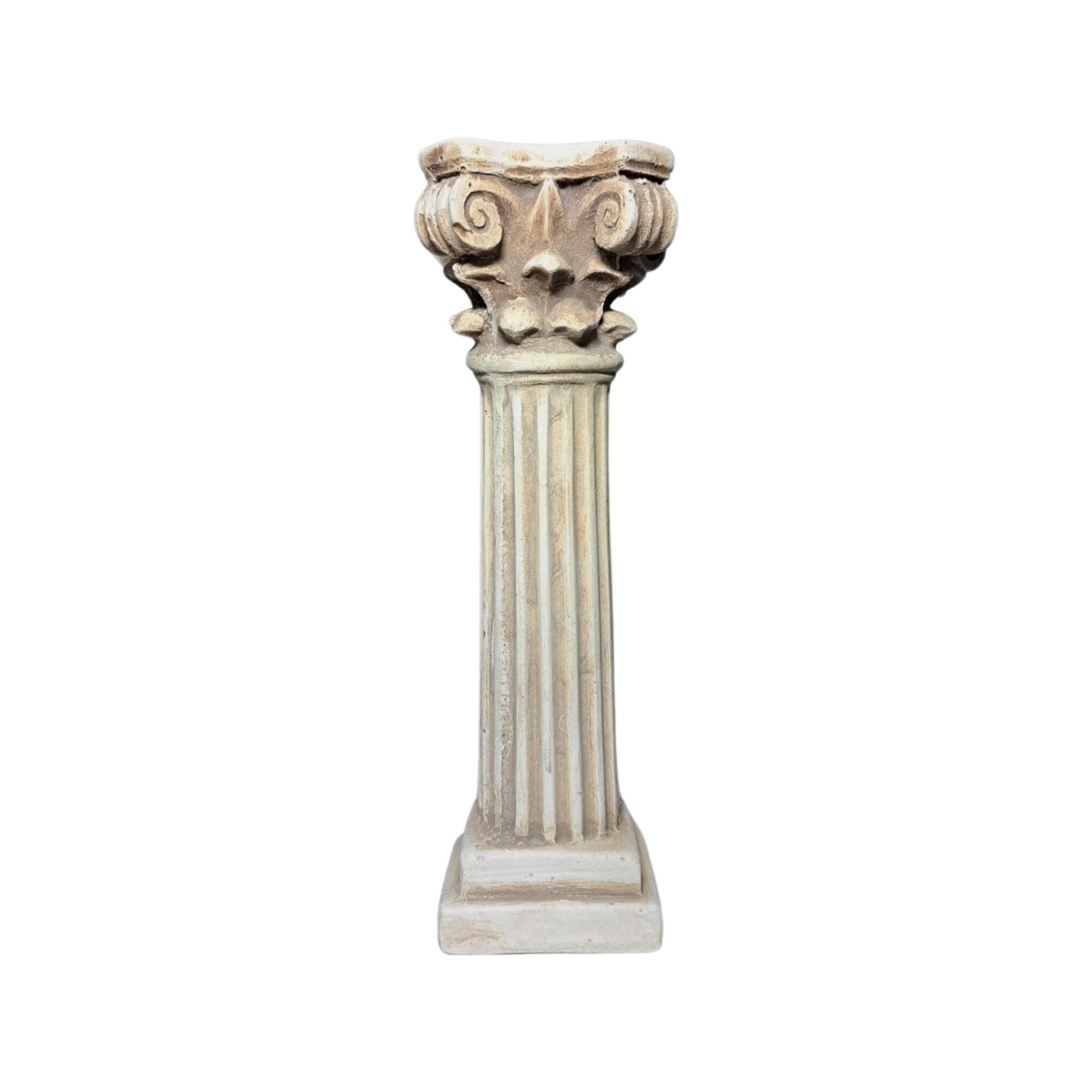 Ancient Greek Corinthian Column Statue Handmade Plaster Sculpture - Etsy