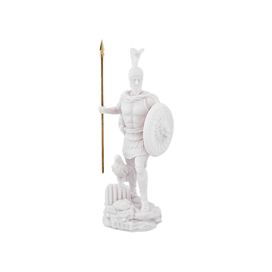 Ares God Statue Ancient Greek Roman Mythology Sculpture - Etsy