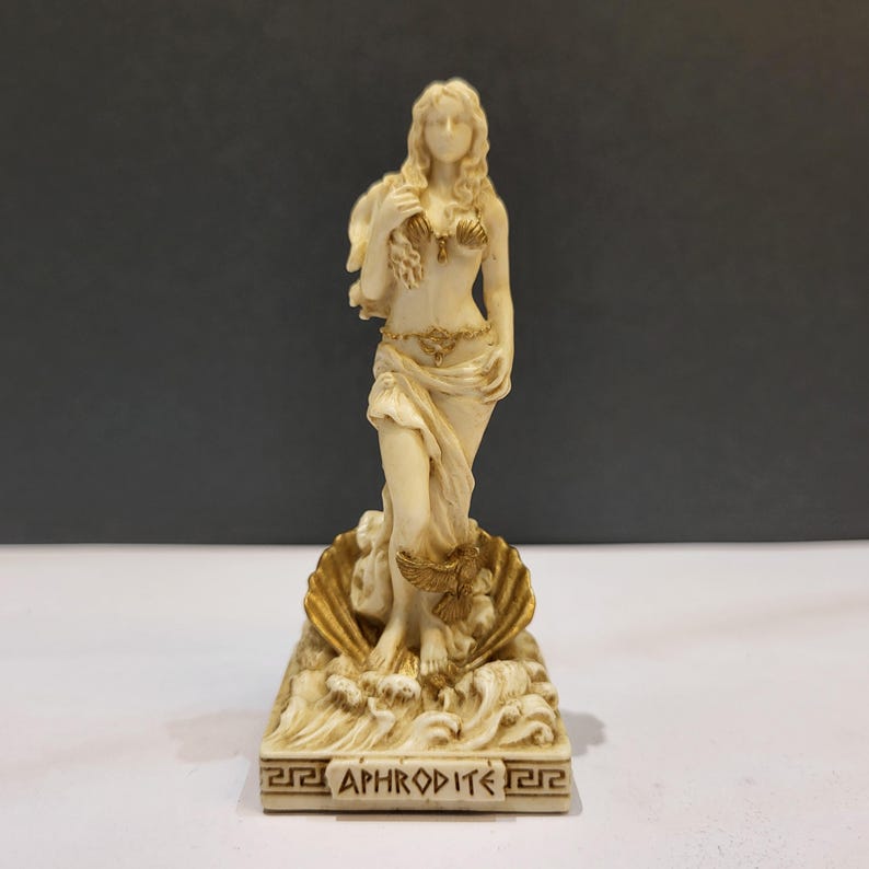 Aphrodite Goddess of Beauty Mini Statue Ancient Greek Roman Myhtology ...